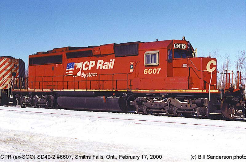 SD40-2 6607
